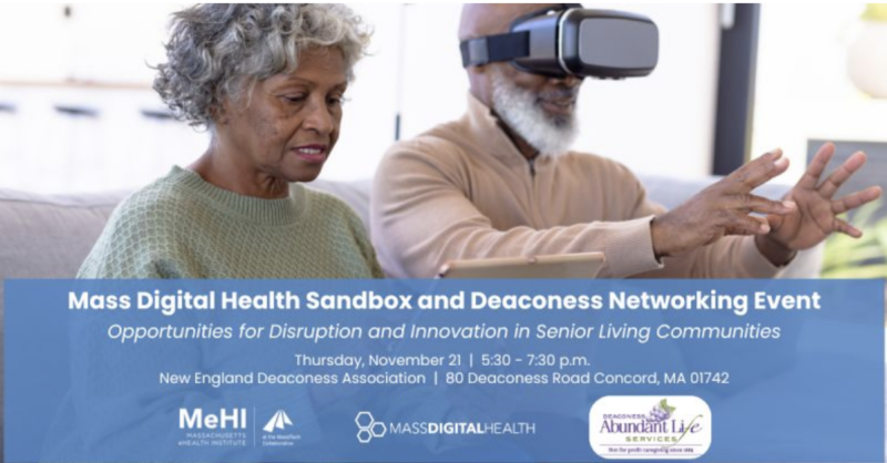 Mass Digital Health Sandbox and Deaconess Networking Event - MFN